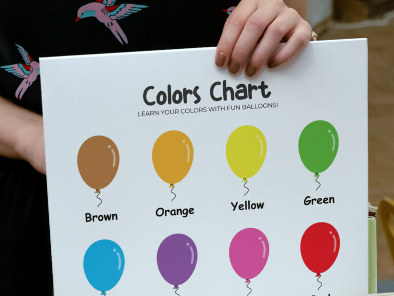 Free Printable Color Chart For Kids – Spark Early Learning With Fun Colors!