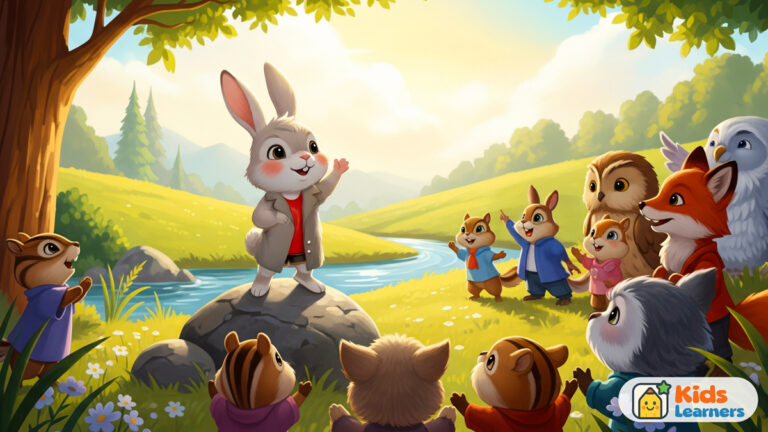 Bravery Story For Kids With Moral - The Brave Little Rabbit